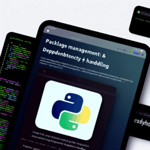 Python Package Management and Dependency Handling - Global-Programming